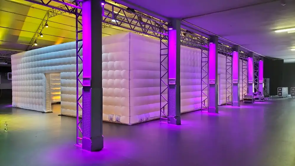 Event Zelt mieten » Raumlösungen für Events und Kongresse - QuickSpace